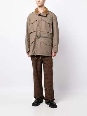 Kolor Shearling-collar Jacket