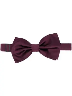 Dolce & Gabbana Silk Bow Tie - Purple