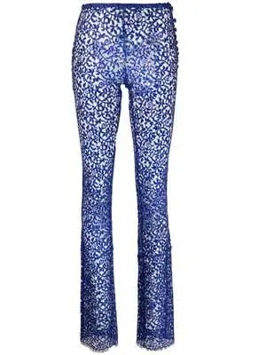 Coperni Corded-lace Flared Trousers