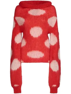 Marni Polka Dot-intarsia Jumper