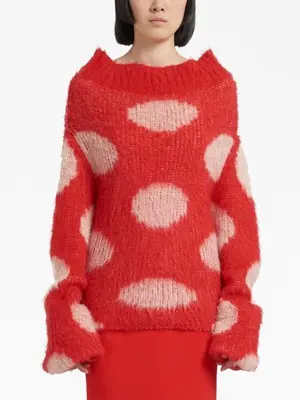 Marni Polka Dot-intarsia Jumper