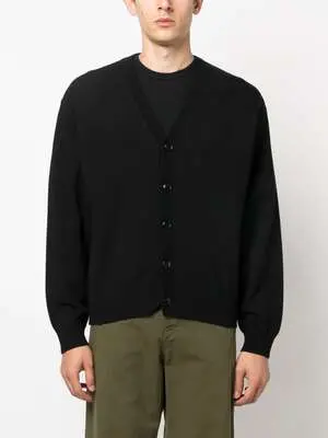 Kenzo Boke Flower-embroidery V-neck Cardigan