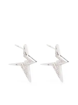 FERRAGAMO Crystal-embellished Star Post Earrings