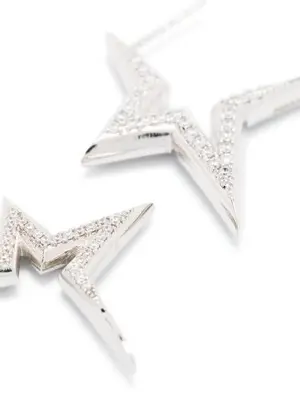 FERRAGAMO Crystal-embellished Star Post Earrings