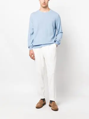 Brunello Cucinelli Corduroy Straight-leg Trousers