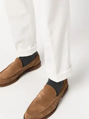 Brunello Cucinelli Corduroy Straight-leg Trousers
