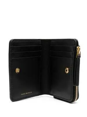 Tory Burch Kira Chevron Bi-fold Wallet - Black