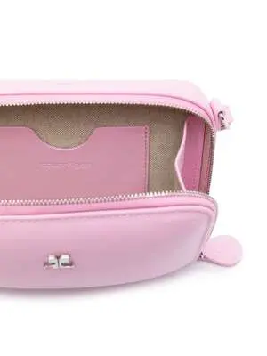 COURREGES Cloud Leather Shoulder Bag - Pink
