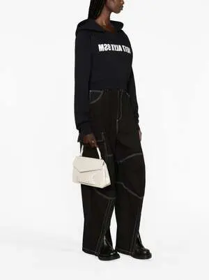 1017 Alyx 9sm Logo-print Cropped Hoodie