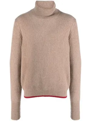 Fay Ribbed Knitwear For Men