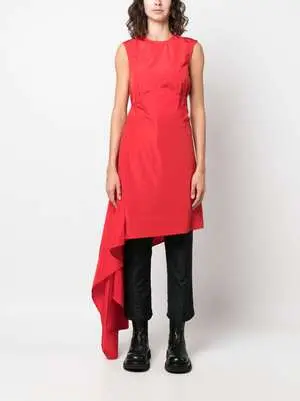 Sofie D'hoore Detachable Panel Sleeveless Blouse