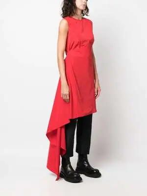 Sofie D'hoore Detachable Panel Sleeveless Blouse
