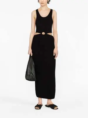 Nanushka Cut-out Terrycloth Dress