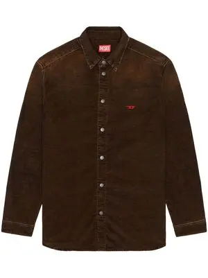 DIESEL® D-simply-over Corduroy Shirt - Brown