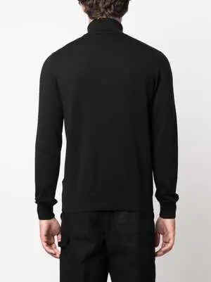 FAY Roll-neck Virgin Wool Jumper