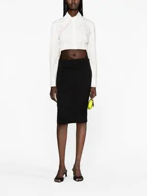 Gauge81 Dayton Ruched Pencil Skirt