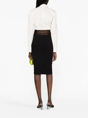 Gauge81 Dayton Ruched Pencil Skirt