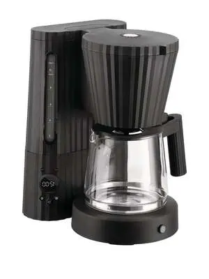 ALESSI Plissé Filtered Coffee Machine - Black