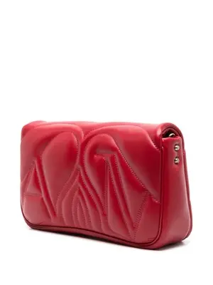 Alexander McQueen Small Seal Clutch Bag - Red