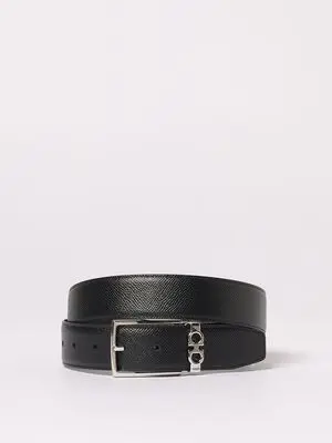FERRAGAMO Leather Belt - Black