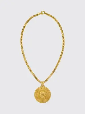 Versace Medusa Pendant Necklace - Gold