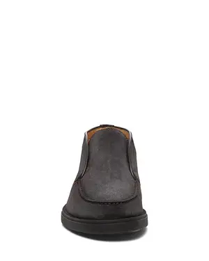 Santoni Detroit Laceless Slip-on Chukka Boots - Grey