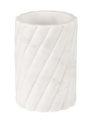 GAURI KOHLI Taraz Marble Wine Cooler - White