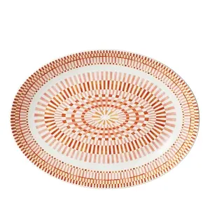 Bernardaud Terra Rosa Deep Oval Platter - Multi