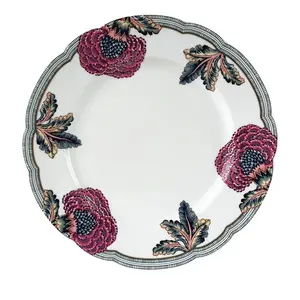 Bernardaud Braquenie Assorted Dinner Plates, Set Of 4
