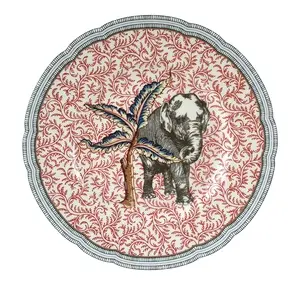 Bernardaud Braquenie Assorted Salad Plates, Set Of 4
