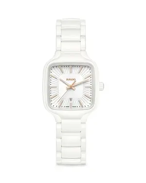 RADO True Square Watch 29mm X 29mm - White