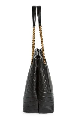 Tory Burch Kira Chevron Tote - Black