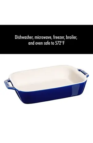 STAUB Ceramic 2-piece Rectangular Baking Dish Set