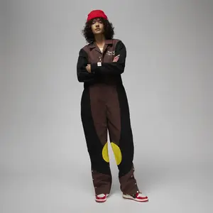 Jordan X Teyana Taylor Jumpsuit - Brown | Editorialist