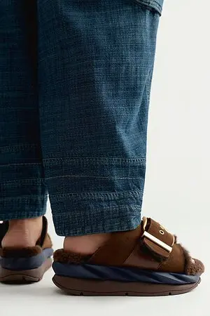 4CCCCEES Mellow Shearling Slides