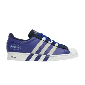 Adidas Superstar Extended Midfoot Stripes Sneakers - Blue