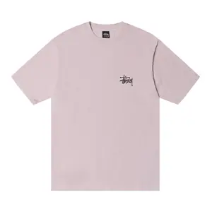StÜssy Basic Pigment Dyed Tee - Pink