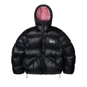 StÜssy Micro Ripstop Down Parka - Black