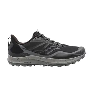 Saucony Peregrine 12 Wide Sneakers - Black