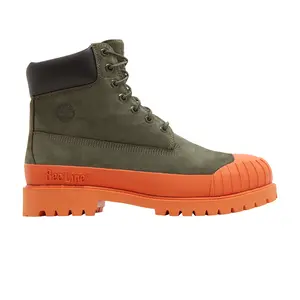 Timberland Bee Line X 6 Inch Premium Rubber Toe Boots - Green