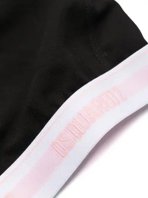 Dsquared2 Logo-waistband Sports Bra