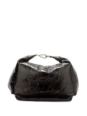 Palm Angels Palm Motif Leather Handheld Bag