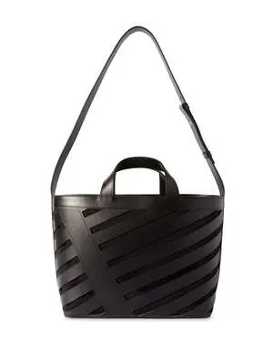 Off-White Small Cut-out Diag Tote Bag
