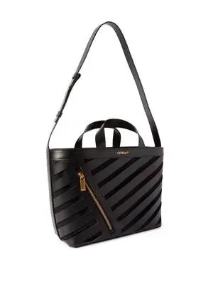 Off-White Small Cut-out Diag Tote Bag