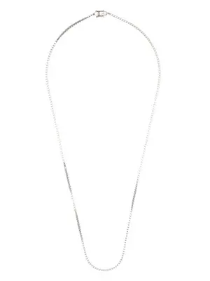 Tom Wood Square Venetian Chain Necklace - Silver