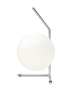 FLOS Ic Lights Table 1 Low Table Lamp - Silver