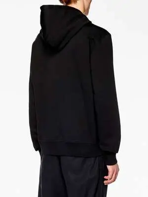 DIESEL® Logo Print Hoodie - Black