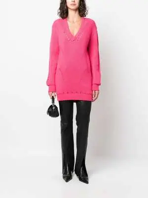 GENNY V-neck Wool Jumper