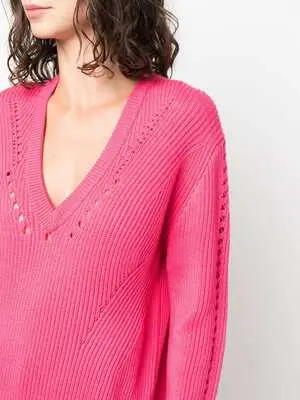 GENNY V-neck Wool Jumper