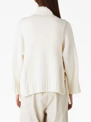 Christopher Esber Escapee Layered High-neck Jumper
